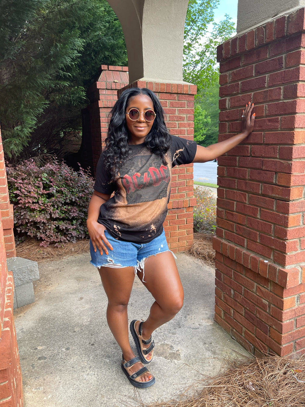 AC/DC Black Vintage Tee | FINAL SALE | The Vault by Sacha